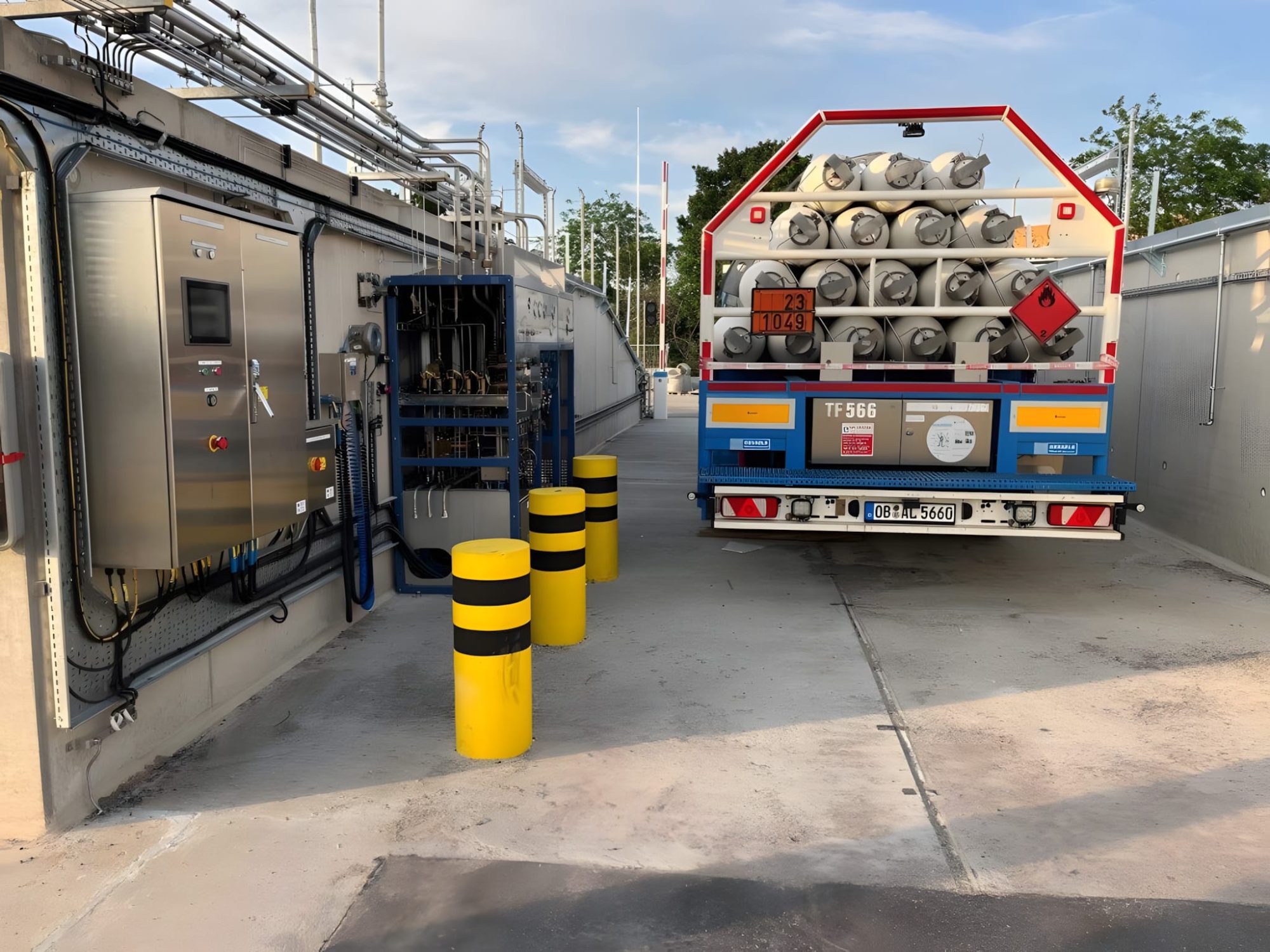 AiFill H2 Hydrogen Filling Control System | MEGC & Cylinder Filling